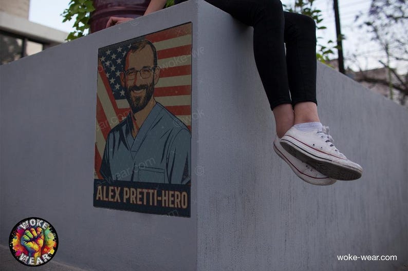 Fundraiser Physical Poster to Remember Alex Pretti, Save Democracy ...
