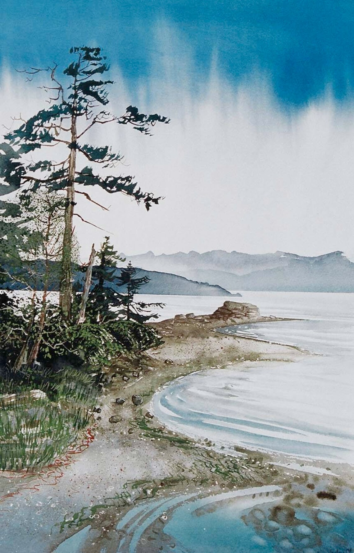 Craig Bay, Lithograph Poster , Water Colour - Etsy