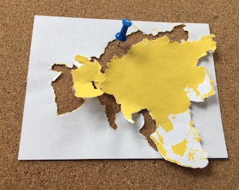 7 Continent Pin Poking Set (Instant Download) - Etsy