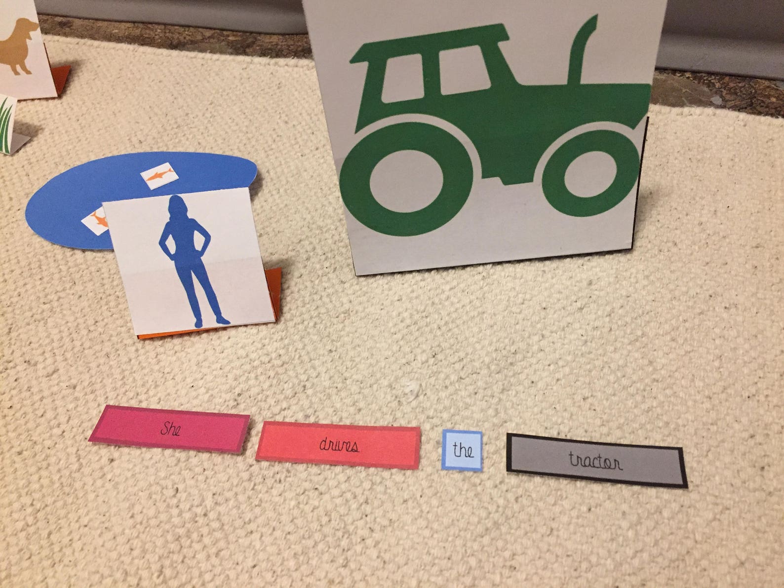 Printable Montessori Grammar Farm - Etsy