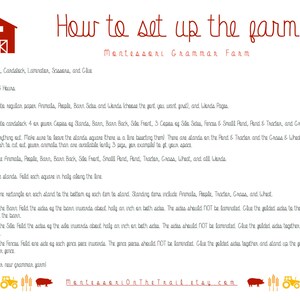 Printable Montessori Grammar Farm - Etsy