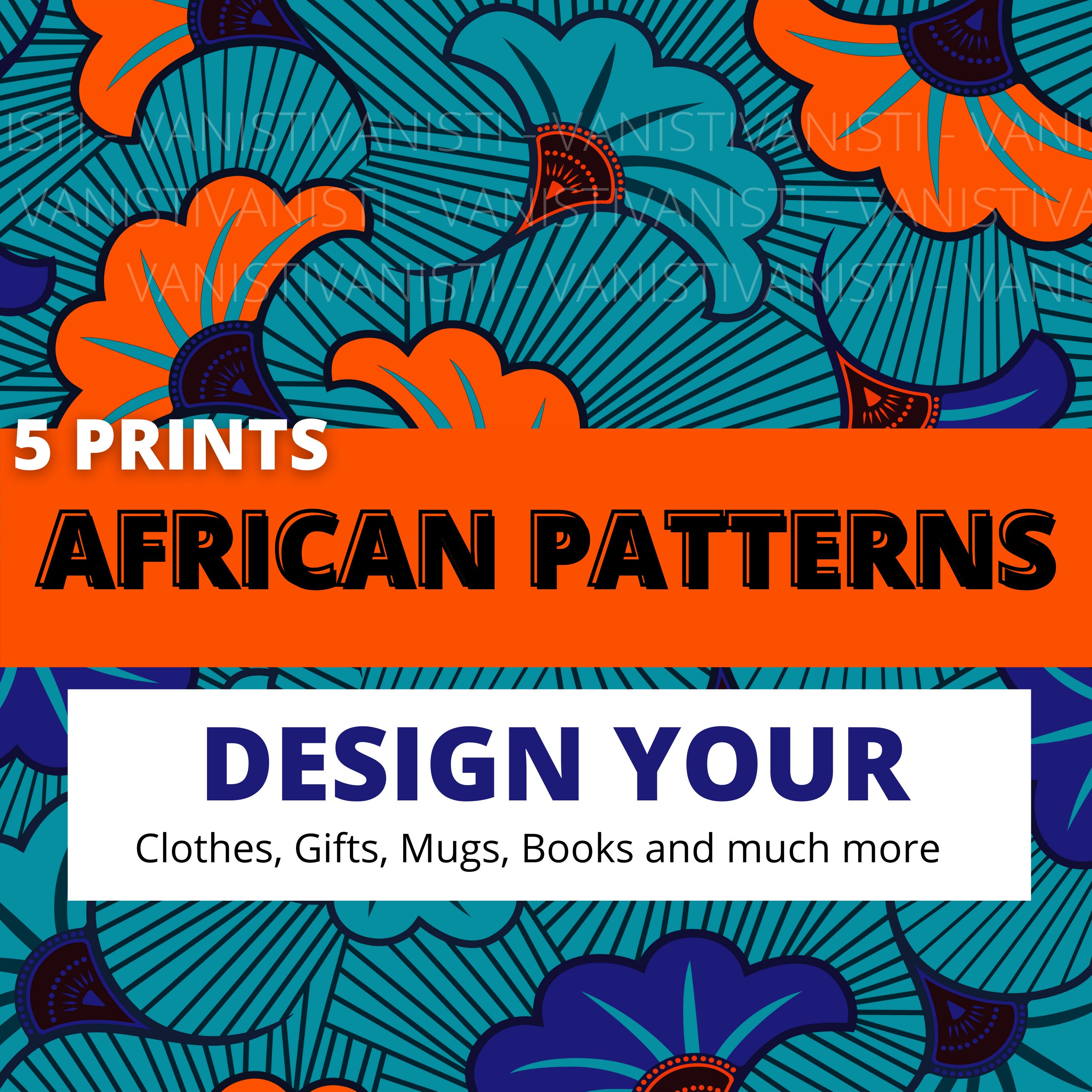 African Cloth Patterns | Digital Seamless African Print | Instant ...