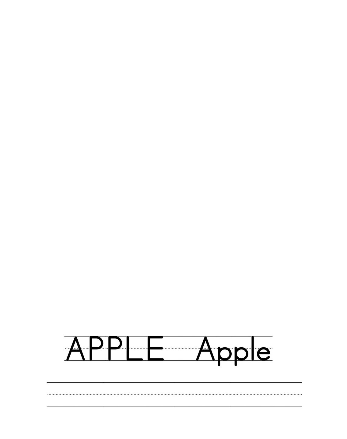 26 Printable Lowercase and UPPERCASE Alphabet Tracing Worksheets ...