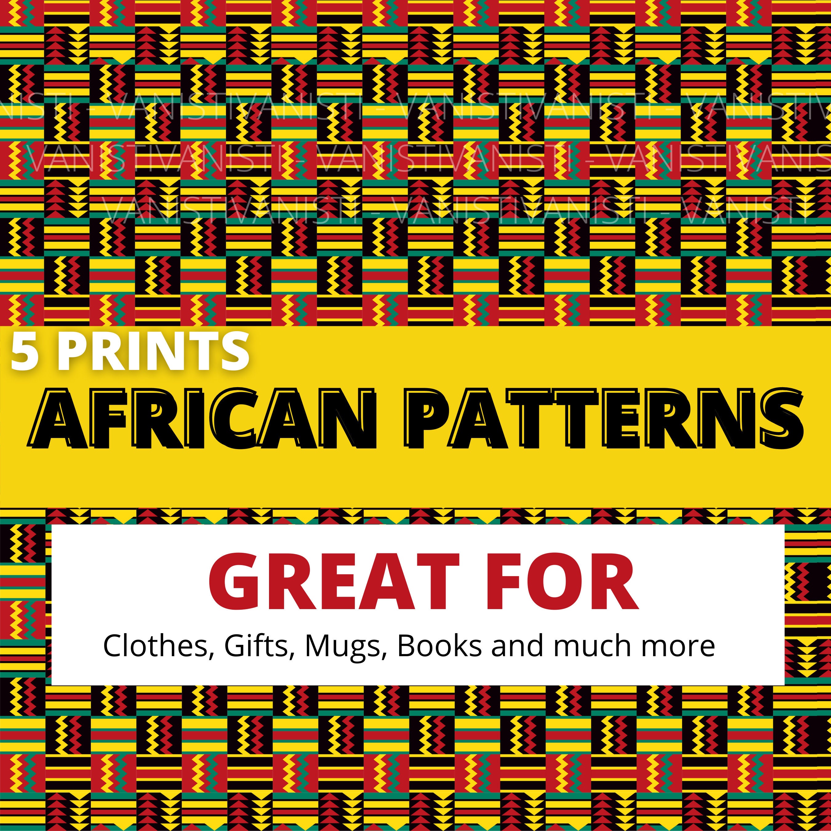 African Cloth Patterns | Digital Seamless African Print | Instant ...
