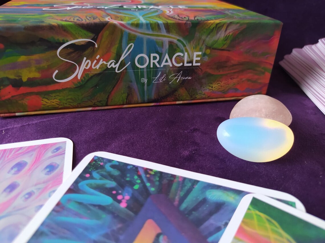 Spiral Oracle Deck Oracle Cards Original Art Deck | Etsy Australia