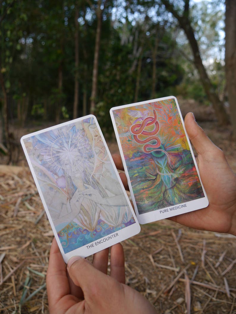 Spiral Oracle Deck Oracle Cards Original Art Deck - Etsy