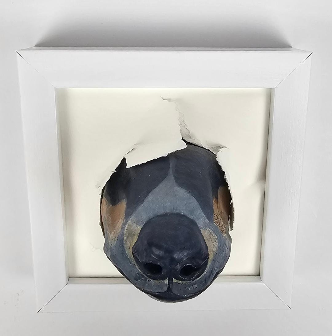 Blue Heeler Ceramic Dog Snout-wall Hanging - Etsy