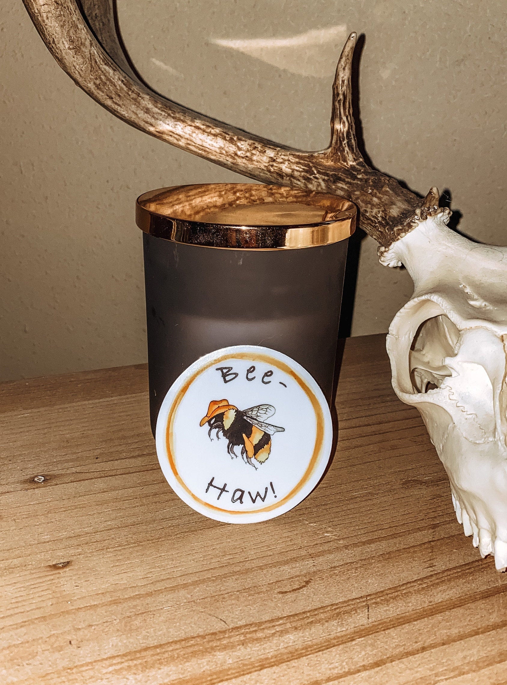 Bee-haw Sticker - Etsy