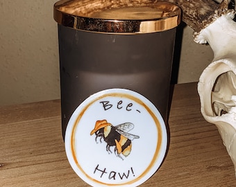 Bee Haw Sticker - Etsy