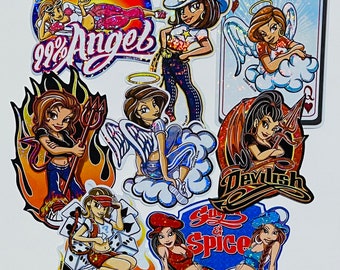 Vintage Funliners Vending Machine Stickers From Early 2000s | Etsy