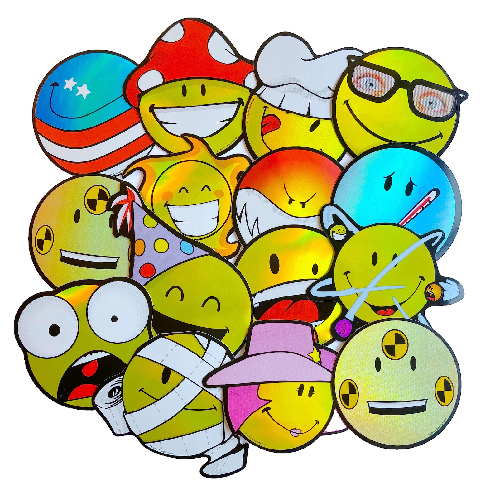 Vintage Smiley Face Vending Machine Stickers From Early 2000s - Etsy