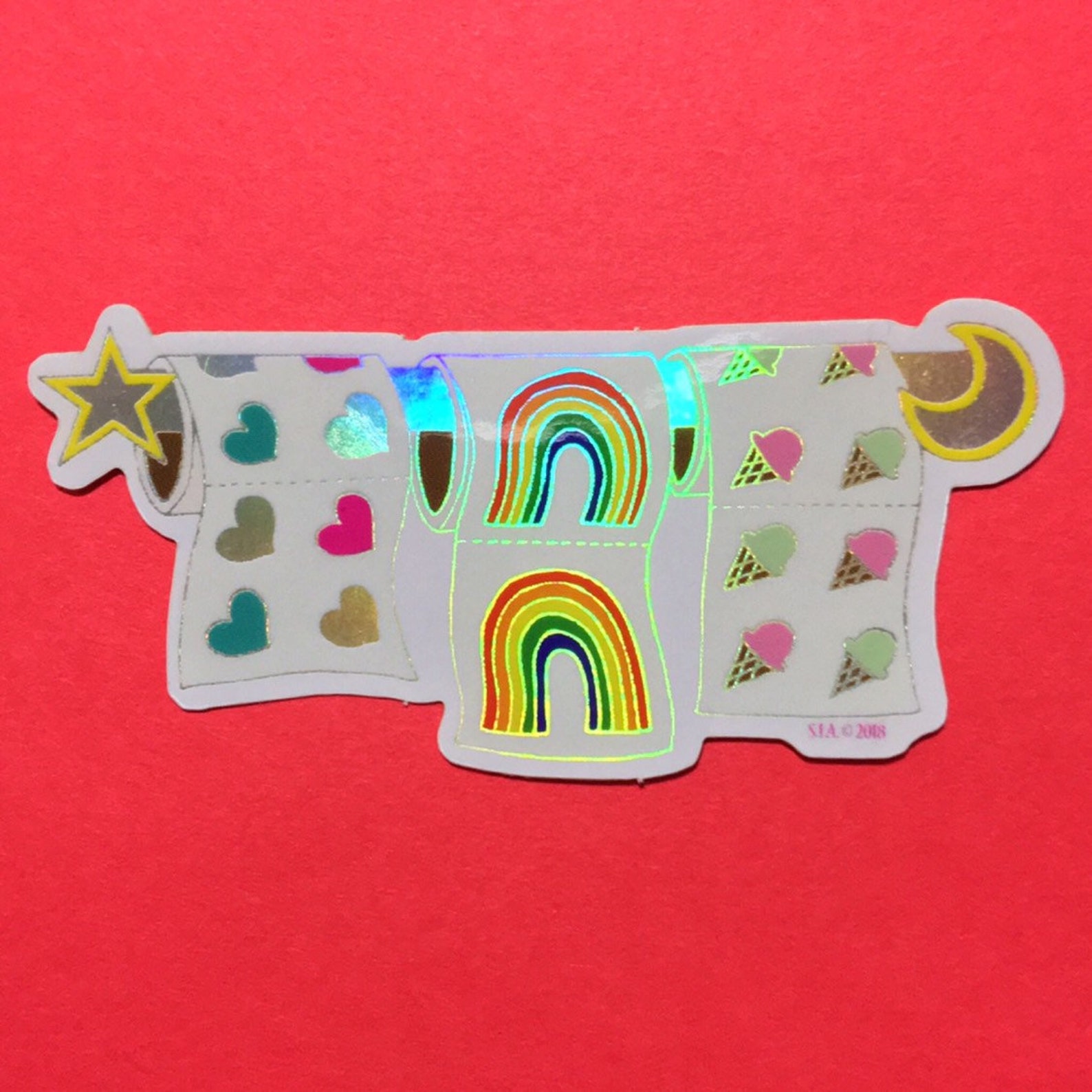 Arts and Crafts Sticker Pack - Etsy