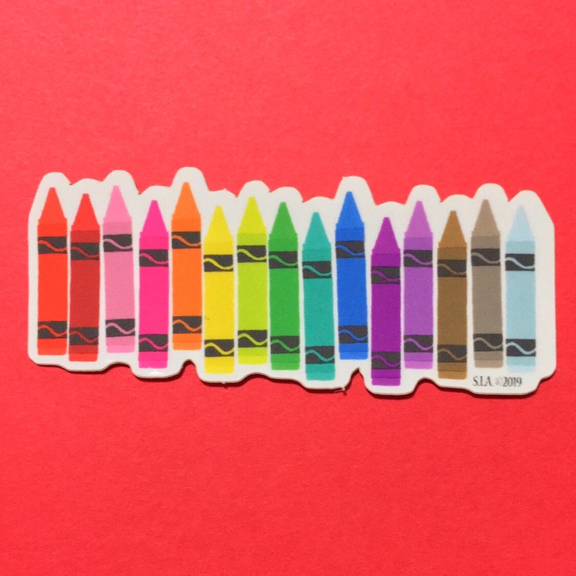 Arts and Crafts Sticker Pack - Etsy