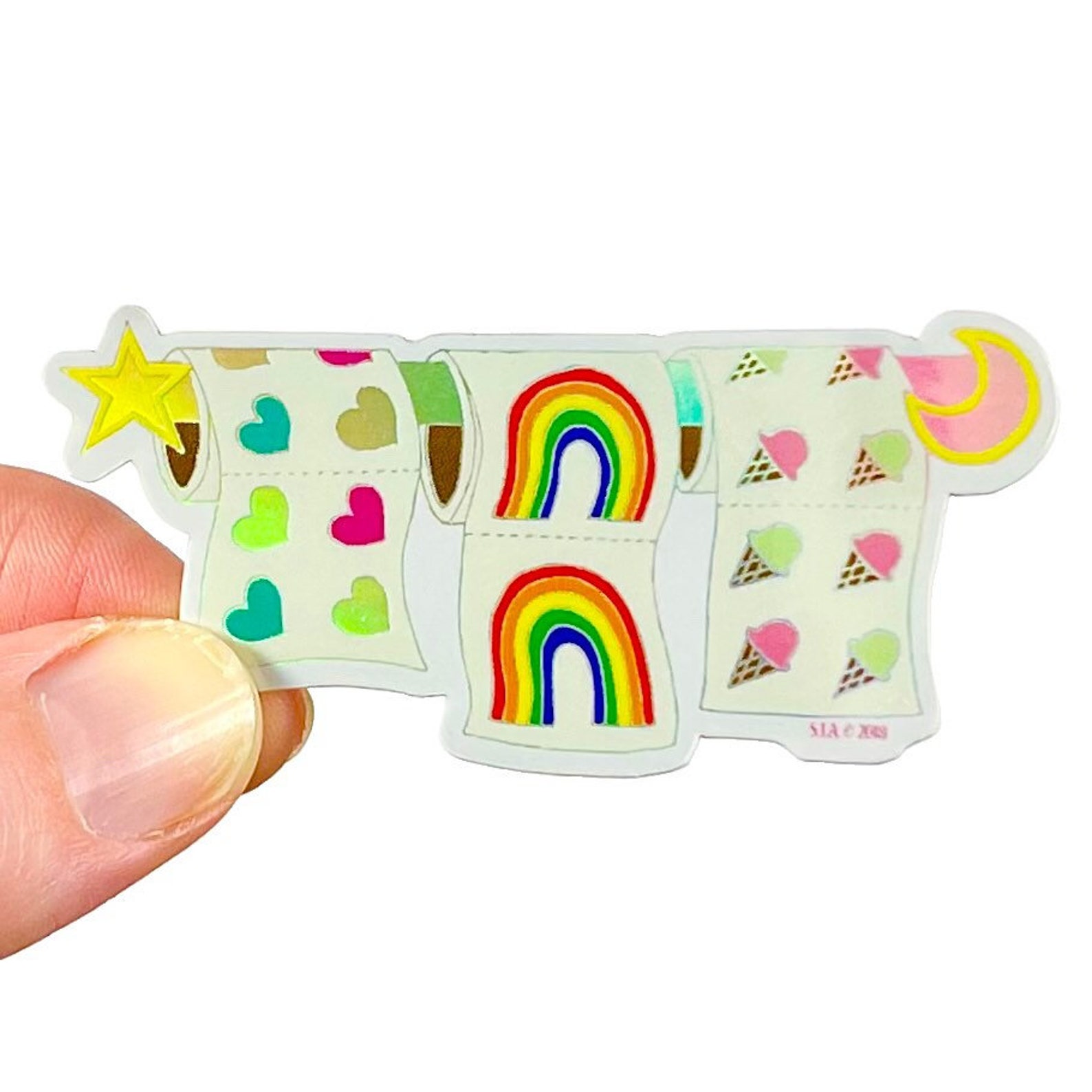 Arts and Crafts Sticker Pack - Etsy