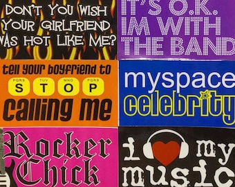 Vintage Vending Machine Mini Bumper Stickers From Early 2000s | Etsy