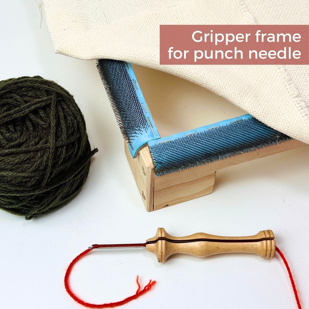 Punch Needle/rug Hooking/tufting Gripper Strip Frame 50x50cm, Punch ...