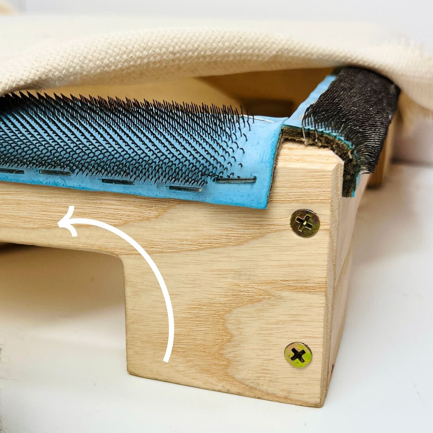 Punch Needle/rug Hooking/tufting Gripper Strip Frame 50x50cm, Punch ...