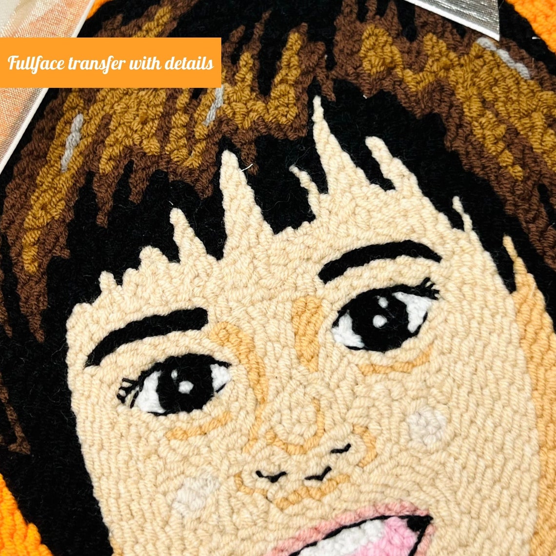 Custom Embroidery Portrait, Embroidered Portrait From Photo, Custom ...