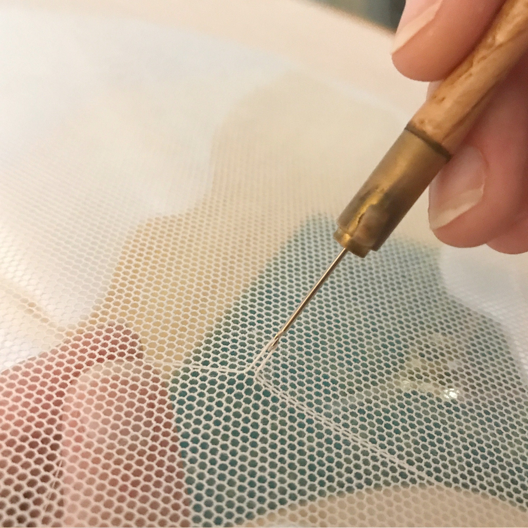 Wooden Tambour Needle Embroidery, Luneville Hook, Tambour Hook, Beading ...