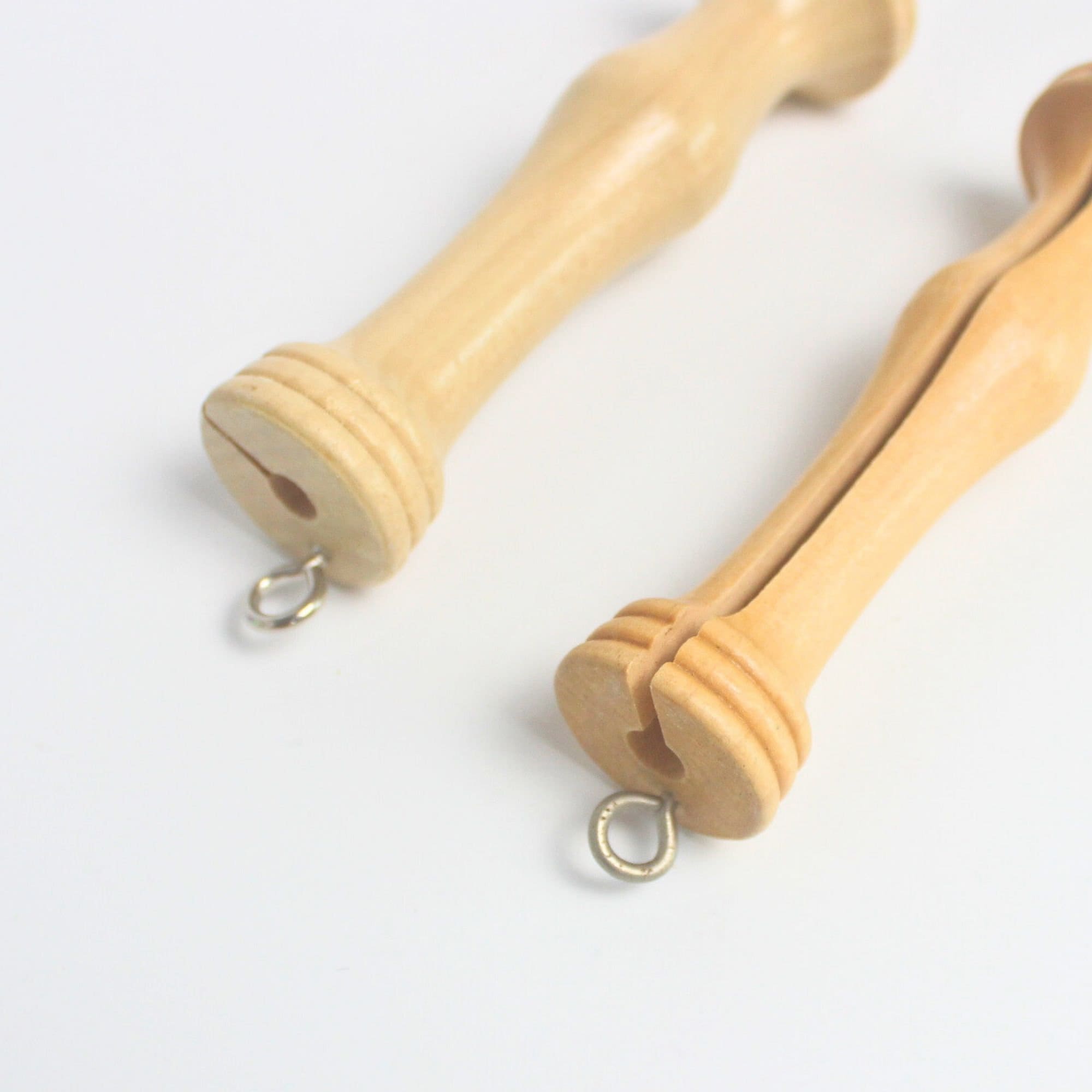 Punch Needle 8 Fine, 10 Regular With Yarn Holder Ring, Wooden Handle ...