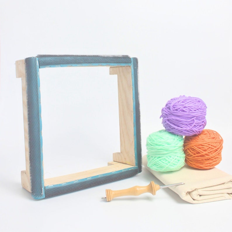 Punch Needle Wooden Frame With Gripper Strip for Rug Hooking / Punch ...