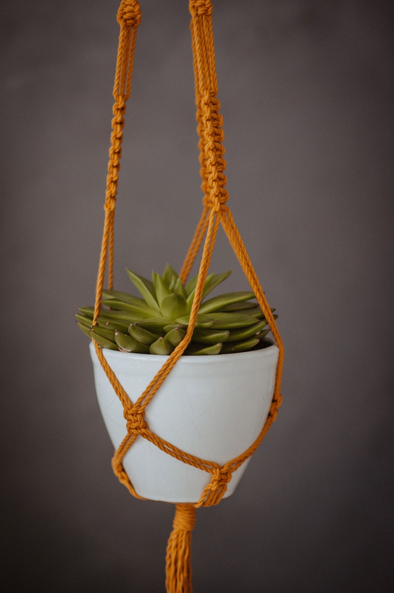 Macrame Plant Hanger Flower Pot Holder Macrame Hanging | Etsy