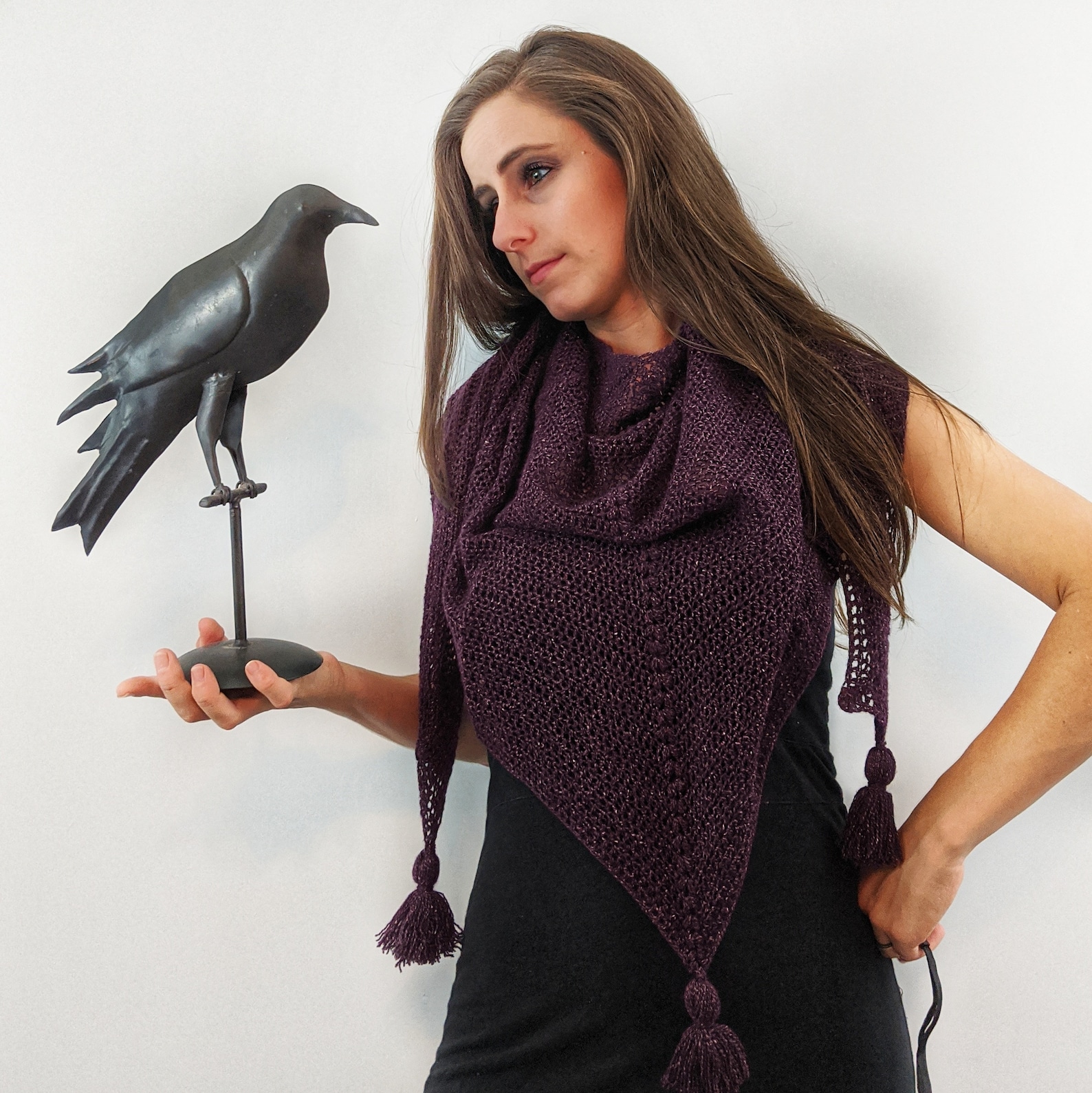 Batwing Crochet Dragon Wing Shawl PATTERN PDF Lace Weight | Etsy UK