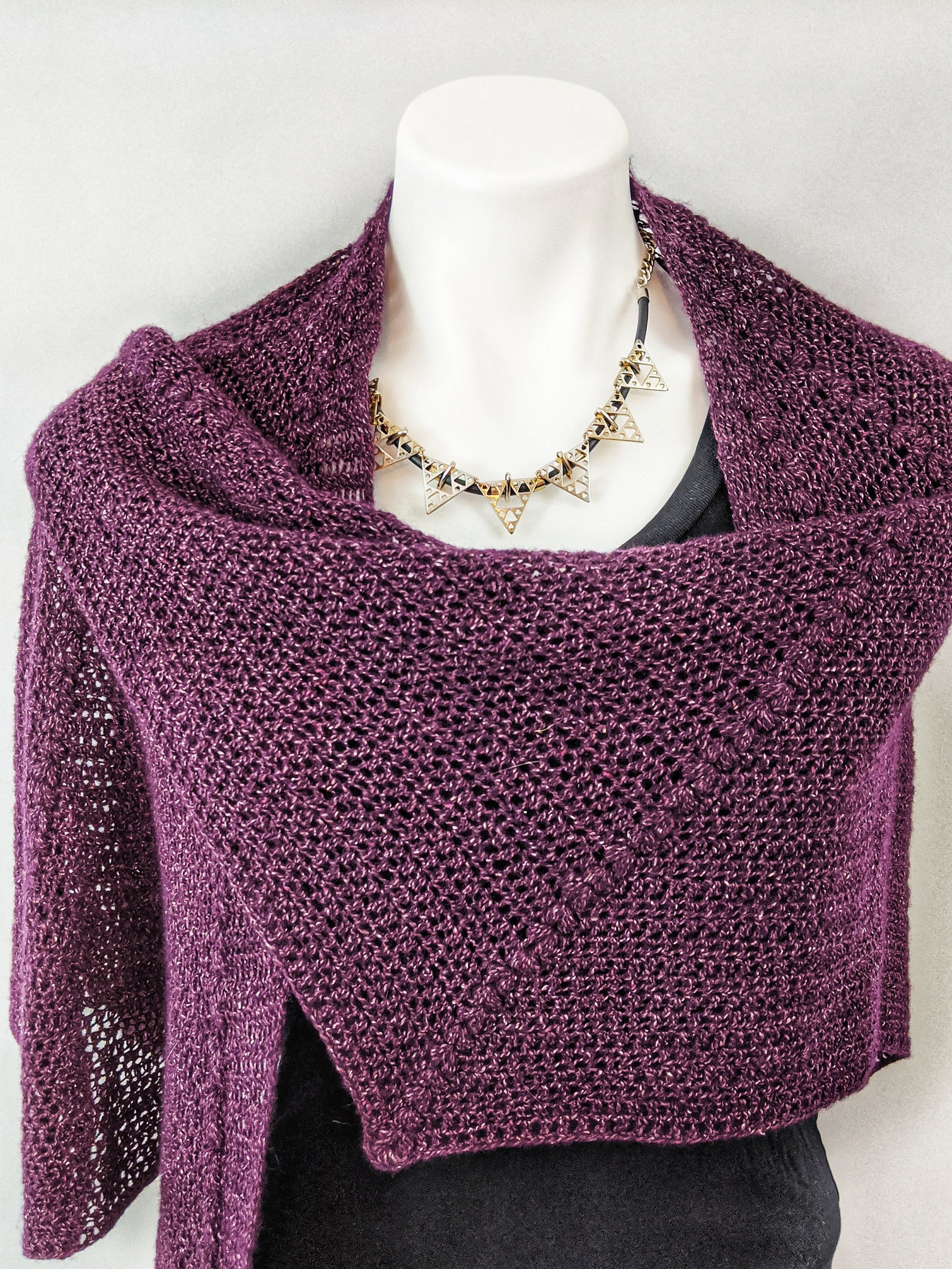 Batwing Crochet Dragon Wing Shawl PATTERN PDF Lace Weight | Etsy UK