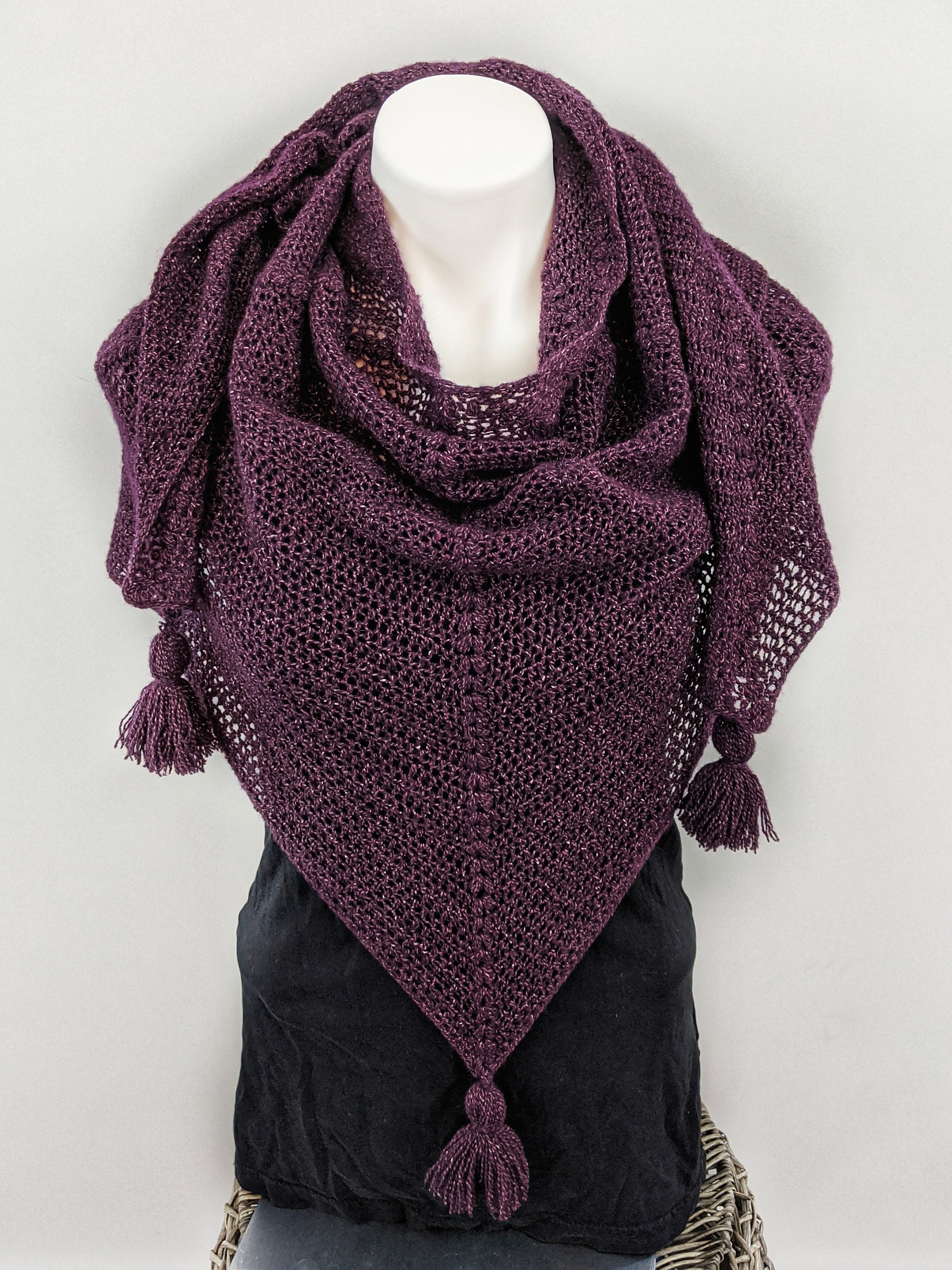 Batwing Crochet Dragon Wing Shawl PATTERN PDF Lace Weight | Etsy UK