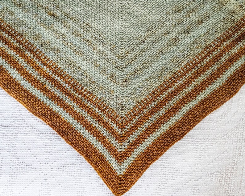 Tidal Fades Shawl DK PDF PATTERN | Triangle Scarf Crochet Pattern | Dk ...