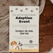 Pet Adoption Event Flyer Template Animal Shelter Event Flyer Printable ...