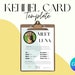 Animal Shelter Kennel Card | Adoptable Pet Introduction Card | Kennel ...