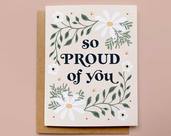 So Proud Card | Etsy