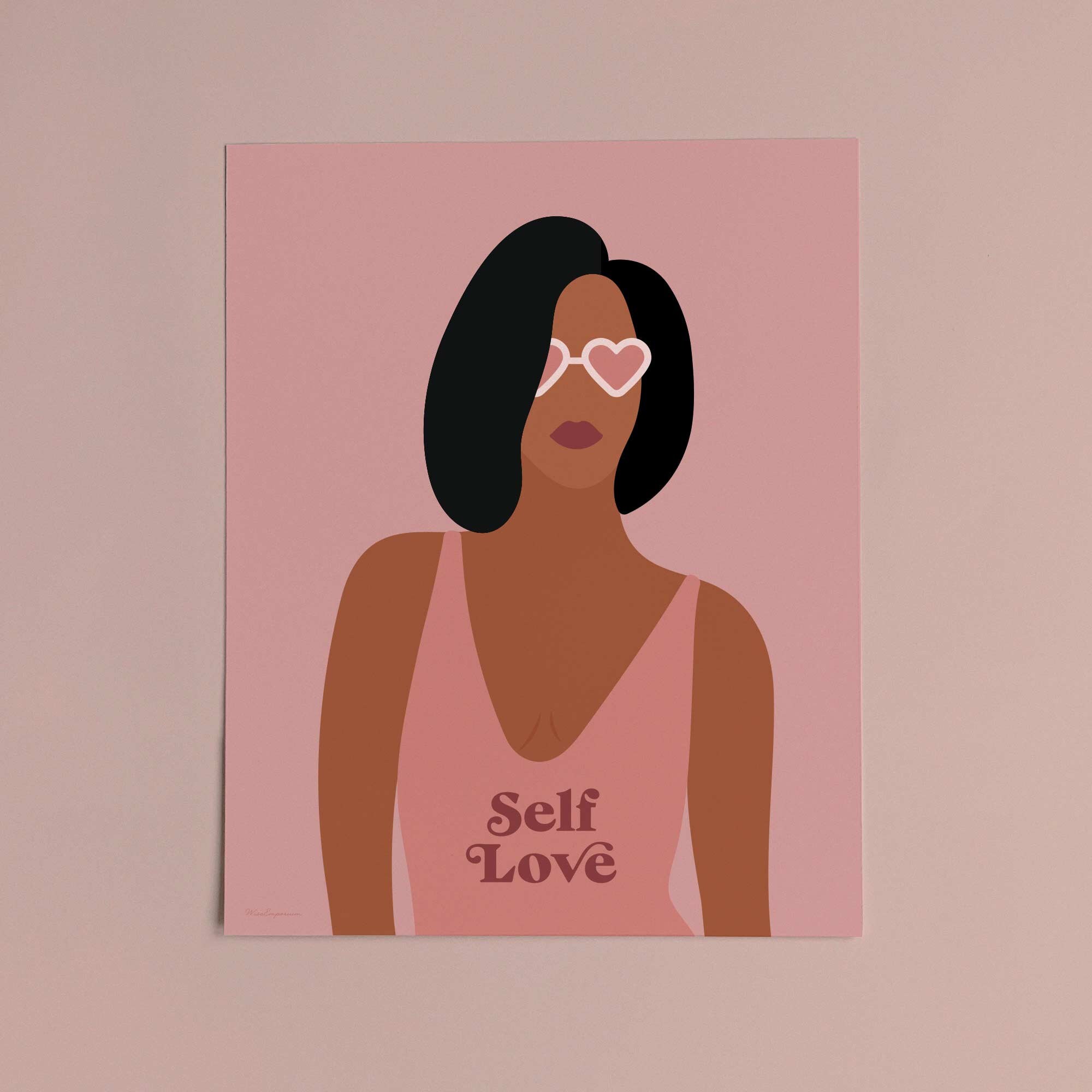 Self Love Digital Art Print | Etsy