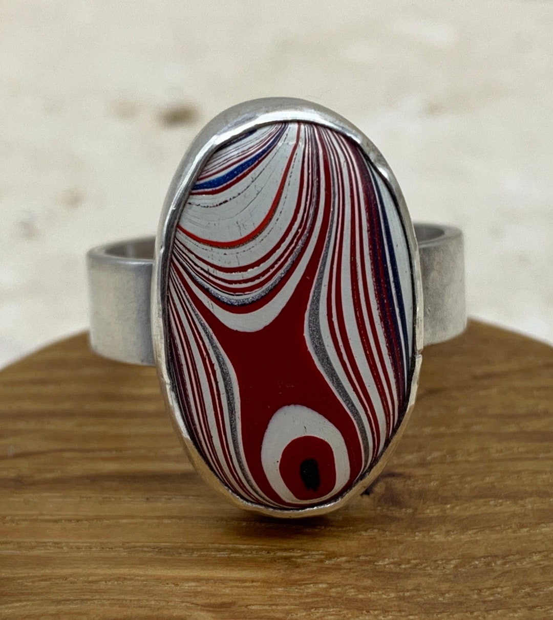 Fordite Ring Size 11, Silver Ring, Fordite, Unisex Ring, Unisex Gift ...
