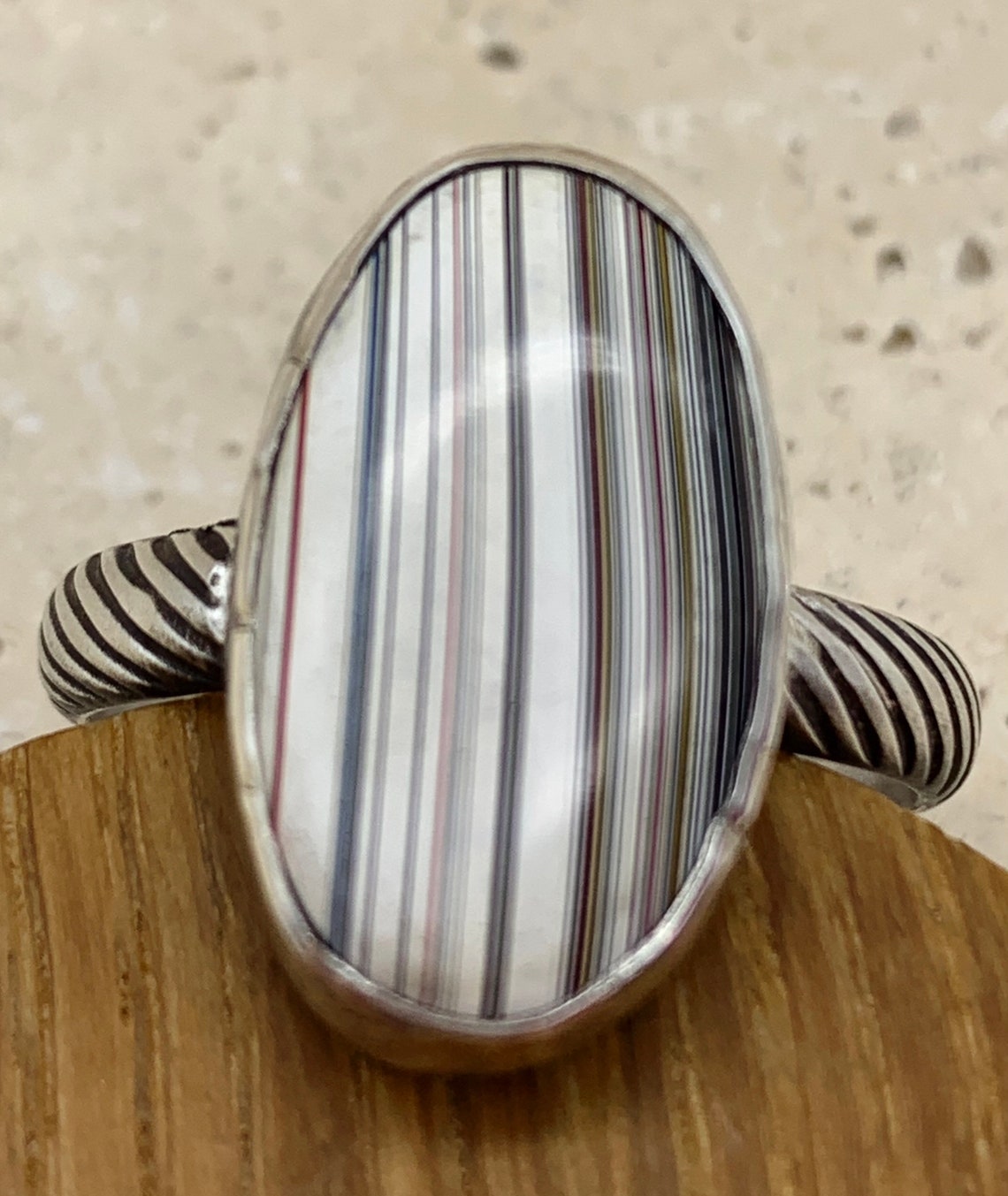 Fordite Ring Size 11 3/4 Unisex Ring Unisex Gift Man Ring - Etsy UK