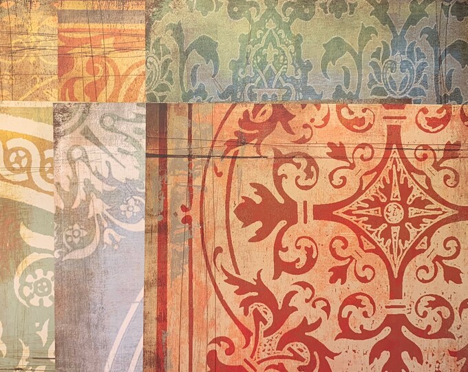 Basic Grey Motifica Scrapbook Paper Kit - Etsy