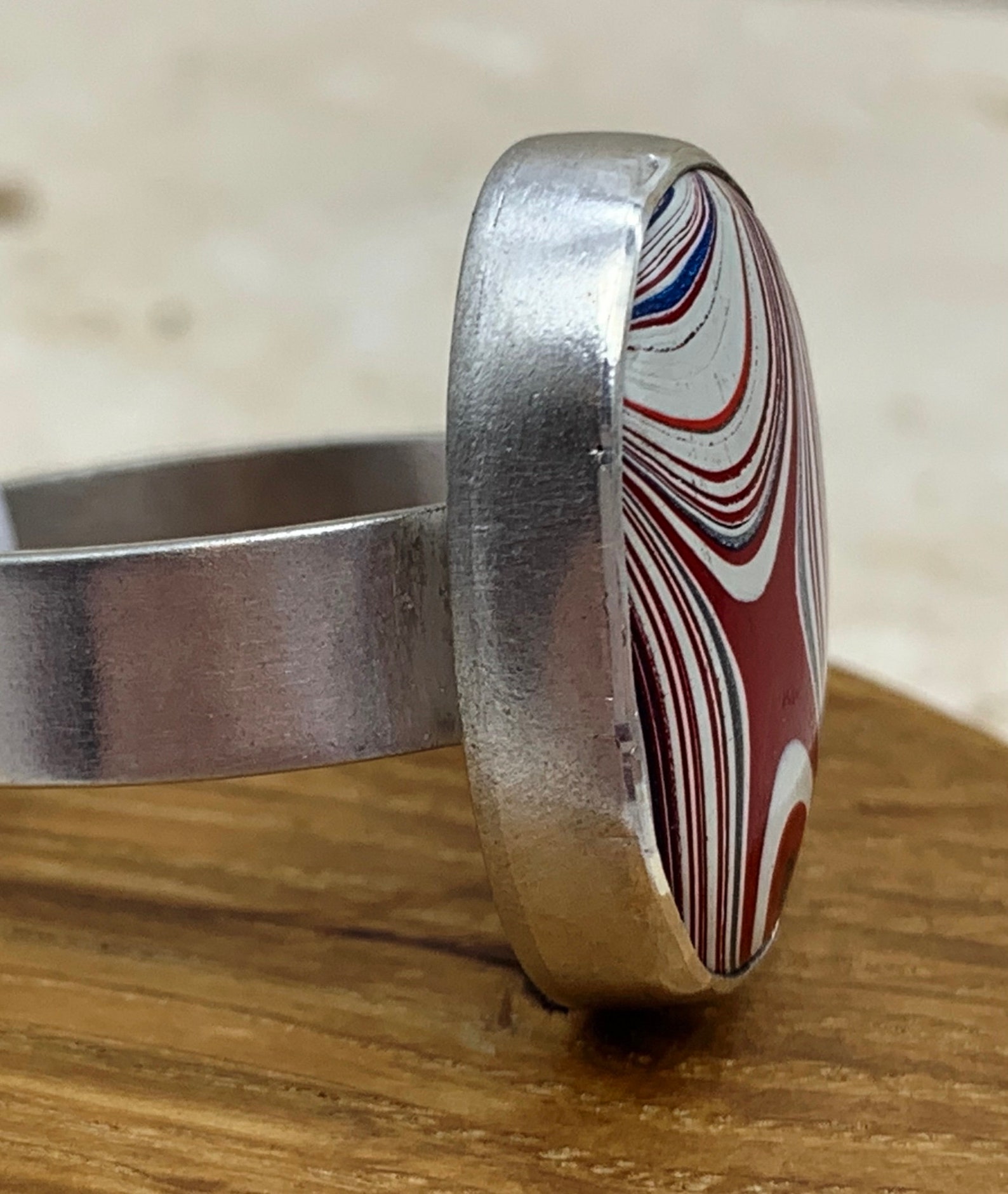 Fordite Ring Size 11, Silver Ring, Fordite, Unisex Ring, Unisex Gift ...