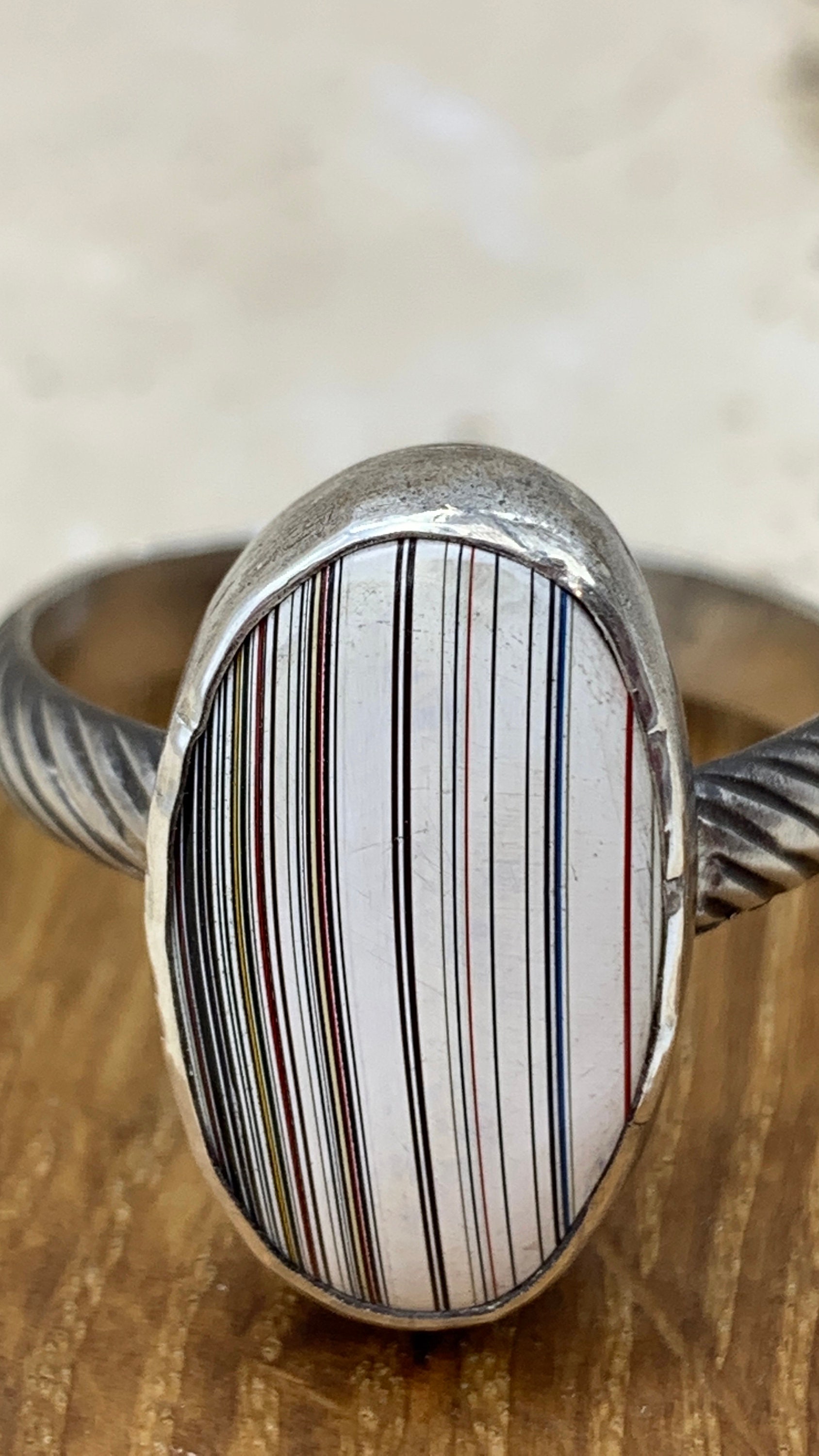 Fordite Ring Size 11 3/4 Unisex Ring Unisex Gift Man Ring - Etsy UK