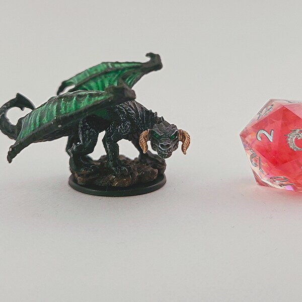 Hand Painted Dragon - Etsy