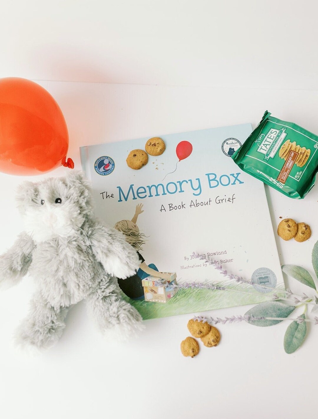 Memory Box Book + Carlie the Cat Microwaveable Kids Plush | Grief ...