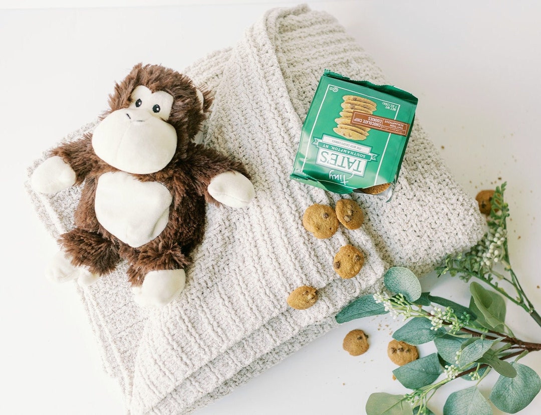 Warmies Monte the Monkey Snacks + Snuggles Care Kit | Grief, Divorce ...