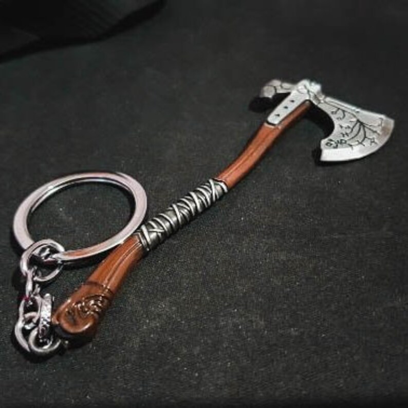 God of War Kratos Axe Exclusive Inspired Keychain | Etsy