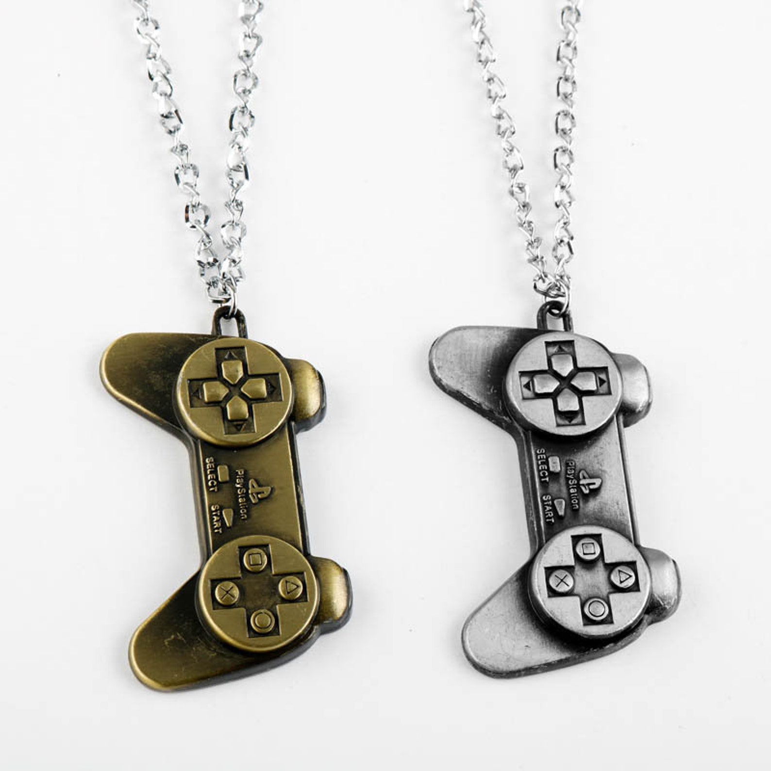 Classic Playstation Joystick Metal Keychain Amazing Gift for - Etsy