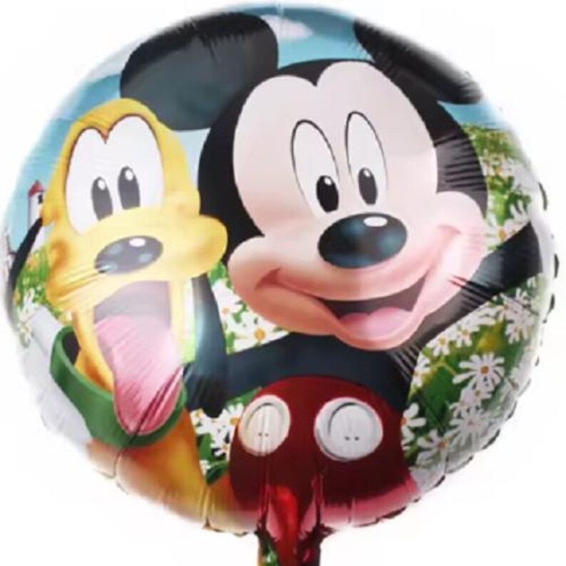 Balloon 18" Mickey Mouse + Friend - MD2 - Mylar Foil Balloon - for ...