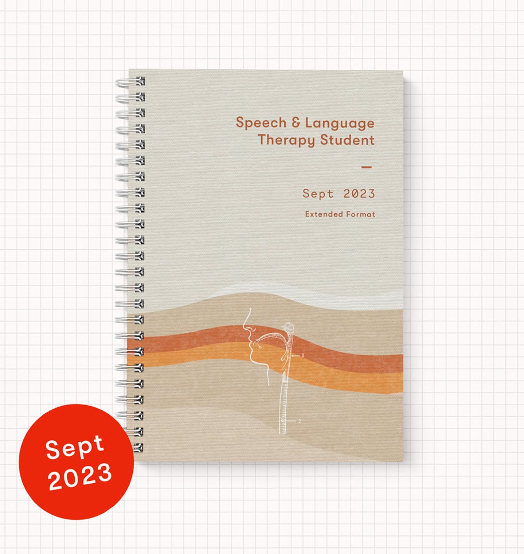 Speech & Language Therapy Student Planner September 2023 Extended - Etsy UK