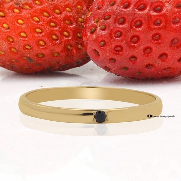 Flush Set Ring - Etsy