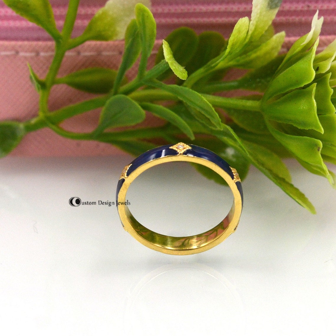 Multiple Color Enamel Bands, Ceramic Band Ring, Simple Enamel Band Ring ...