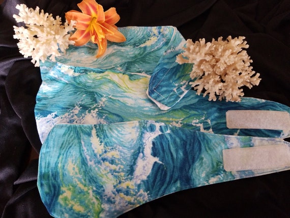 Ocean Theme Protective Face Mask Handmade With Wire NO | Etsy