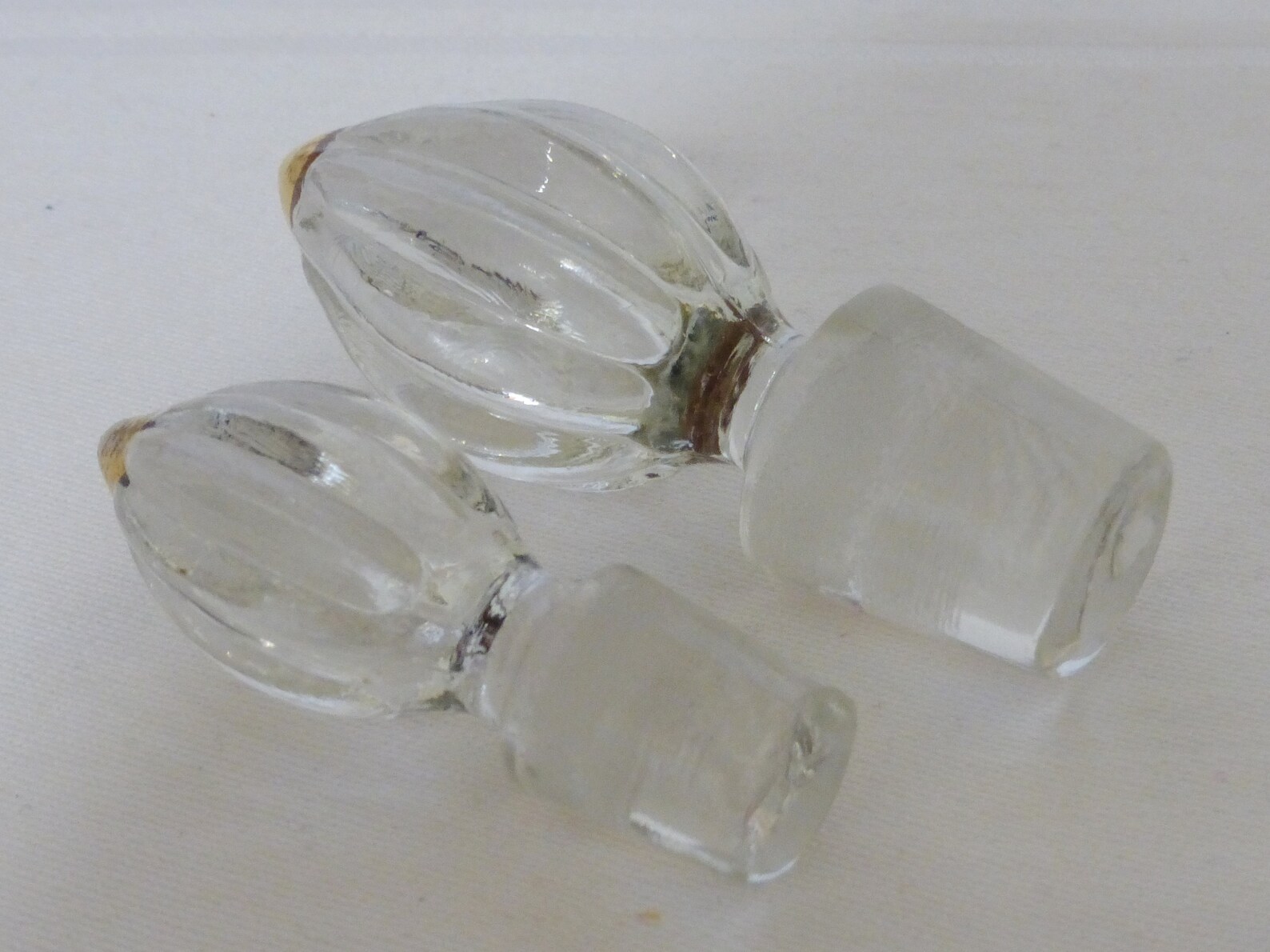 FENTON Peach Crest TYNDALE Gold Roses Melon Vanity Set Perfume - Etsy